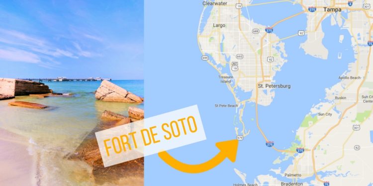 Fort De Soto Map - 2TravelDads