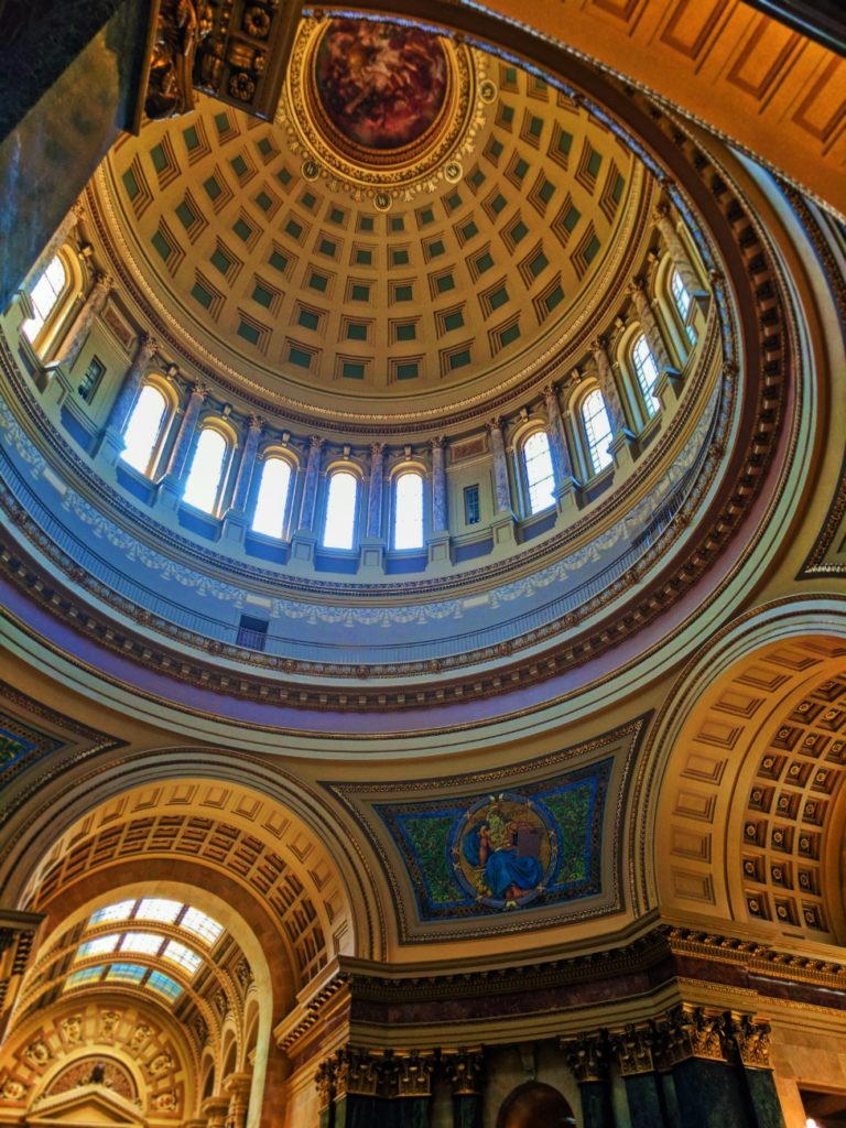 Lower Rotunda of Capitol Building Madison Wisconsin 2 - 2TravelDads
