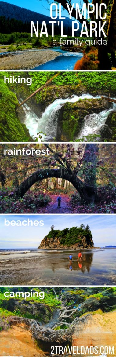 Olympic National Park guide infographic - 2TravelDads