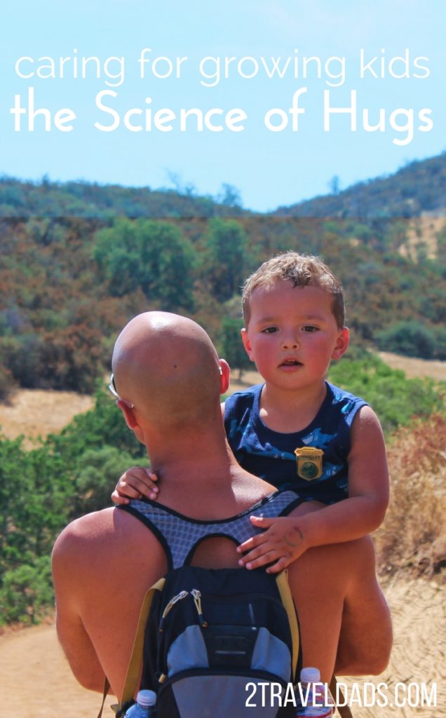 The science of hugging and showing care for our growing kids