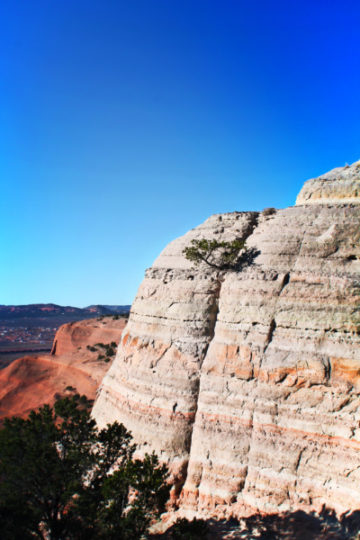 Sandstone Layers while hiking Pyramid Trail Red Rocks State Park Gallup ...