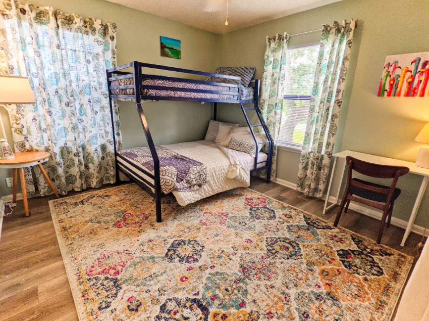 Bunk Room at Buccaneer Bungalow Butler Beach Saint Augustine Florida ...