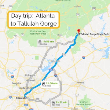 Georgia Waterfalls: road trip of the Georgia waterfall trail