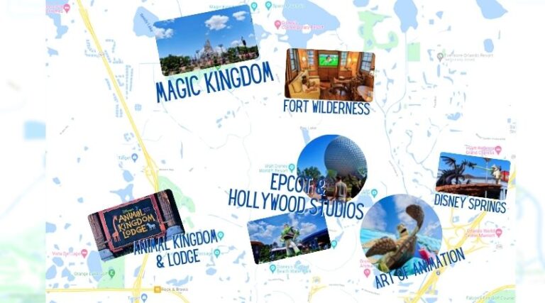 Disneys Art of Animation Resort Location Map - 2TravelDads