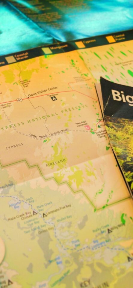 National Park Map of Big Cypress National Preserve Florida - 2TravelDads
