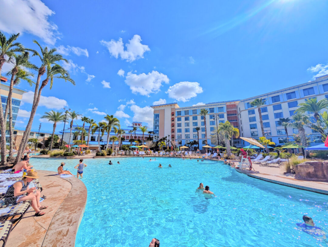Staying at Sapphire Falls Resort at Universal Orlando