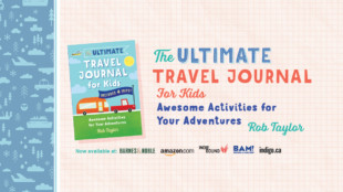 I wrote a book!: the Ultimate Travel Journal for Kids - available May 21