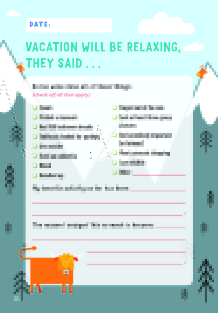 I wrote a book!: the Ultimate Travel Journal for Kids - available May 21